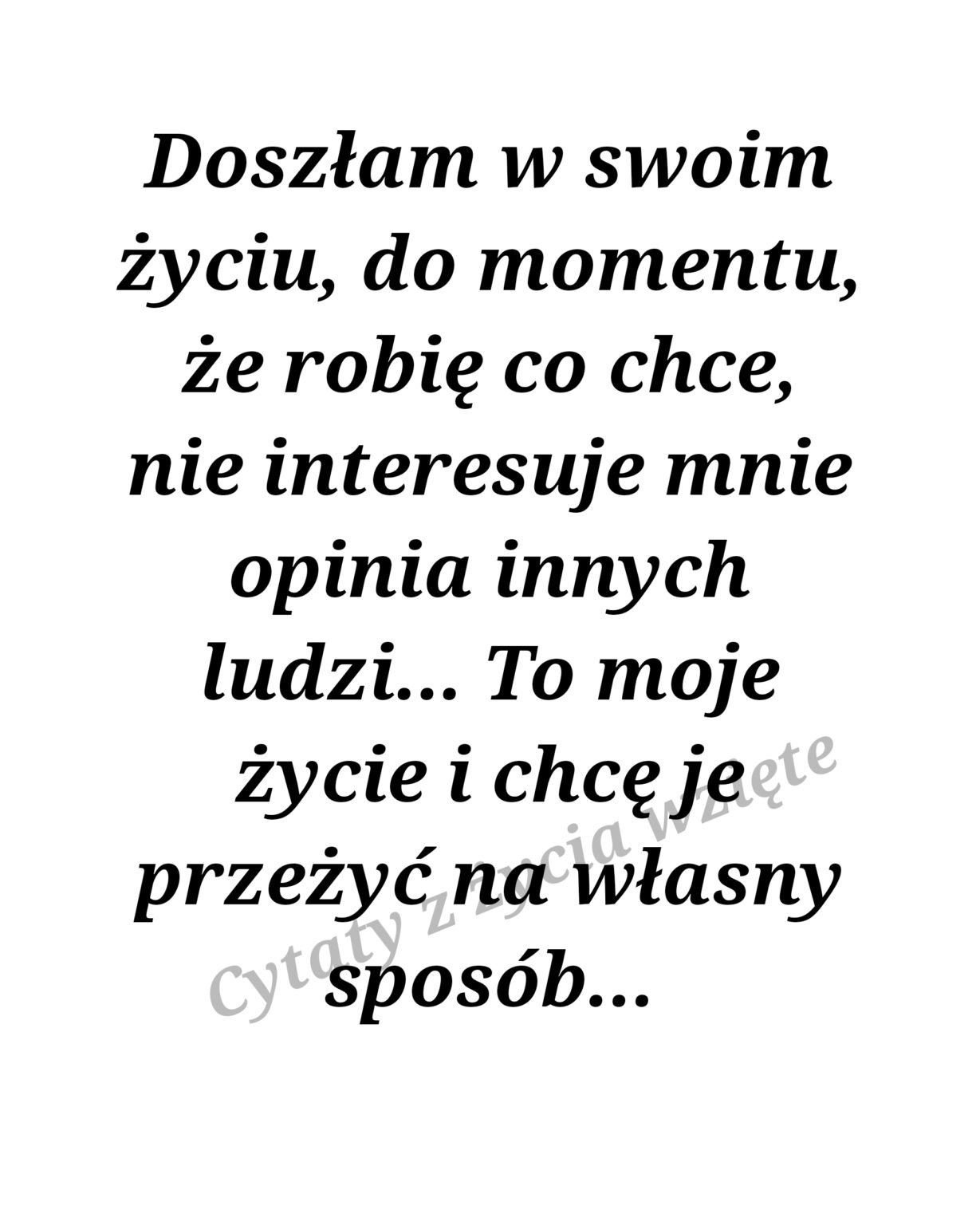 Cytaty z życia wzięte - Twoje Karteczki