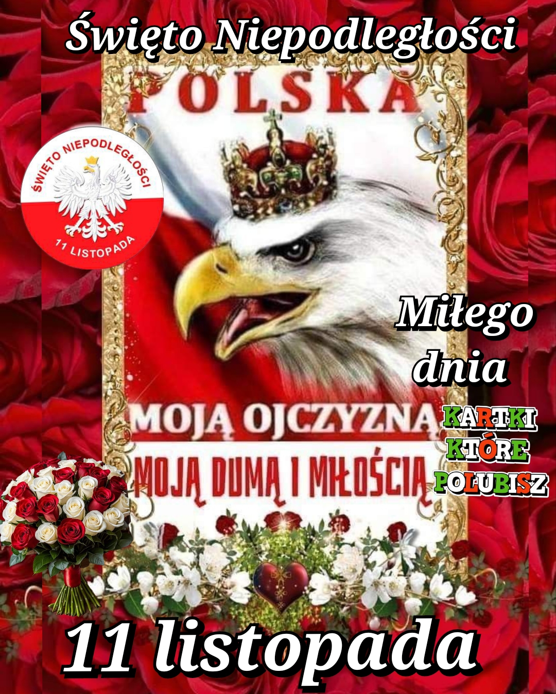Święto Niepodległości 11 listopada - Twoje Karteczki